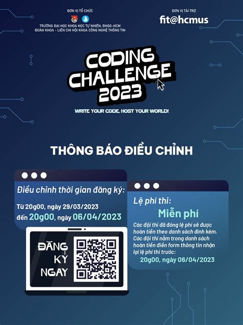 📢📢📢 thÔng bÁo hoÀn lỆ phÍ thi cuộc thi coding challenge