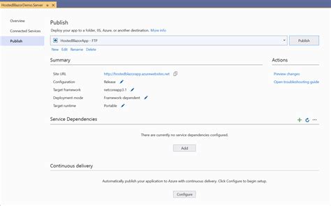 Hosting Blazor Webassembly Hosted Apps In Azure App Service Web Apps