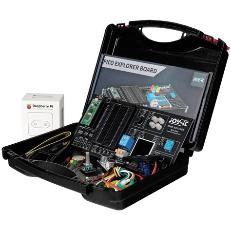 Joy It Electronics Kit For Raspberry Pi Pico With Sensors And Leds Rapid Electronics