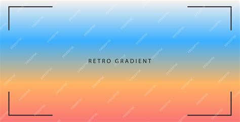 Premium Vector Vintage Retro Gradient Background