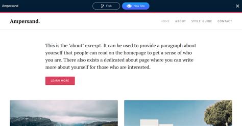 Orther Stackbit Theme Ampersand Codesandbox