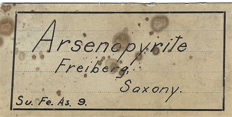 Arsenopyrite Mineral Specimen For Sale