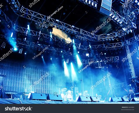 Empty Stage Before A Concert Stock Photo 4643884 Shutterstock