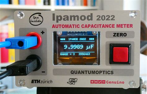 Arduino Automatic Capacitance Meter Ipamod 2022