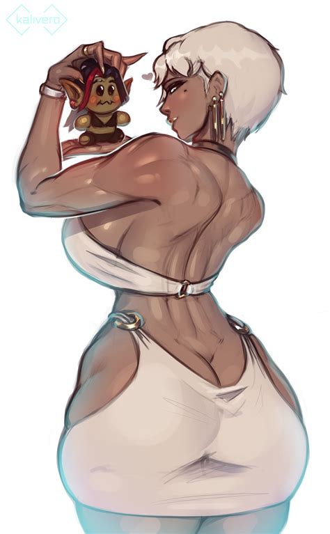 Rule 34 1futa Ass Black Choker Borrowed Character Breasts Butt Crack