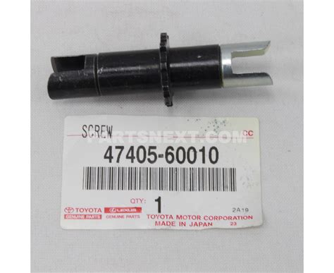 Toyota 47405 60010 Screw Set Shoe Adjusting Rhfor Parking Brake