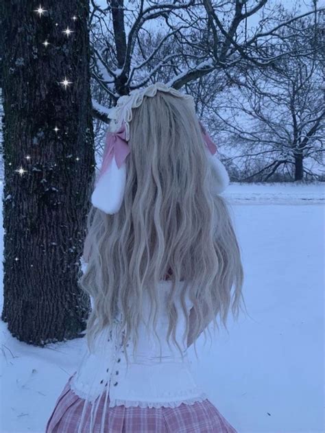 𝖽𝗈𝗅𝗅𝗒ㅤ ʾㅤㅤ 🍰 ㅤㅤㅤ ㅤㅤ ｡ﾟ Winter Blonde Winter Princess Winter Girls