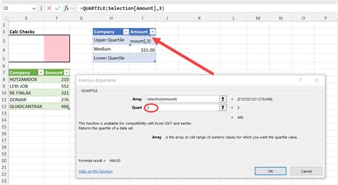 Quartiles In Excel Bounce Through Excel Picture2 • Za