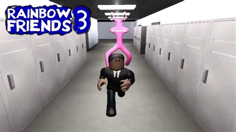 Rainbow Friends Chapter 3 Pink Jumpscare Full Leaked Rainbow Friends