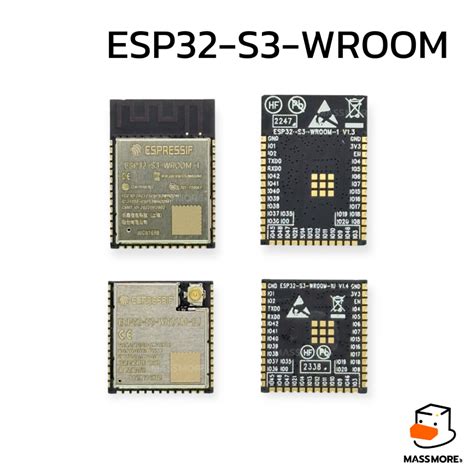 Esp32 S3 Wroom ชิพแท้จาก Espressif Esp32s3 Wroom 1 Wroom 1u Wifi Ble Pcb Antenna Ipex Connector