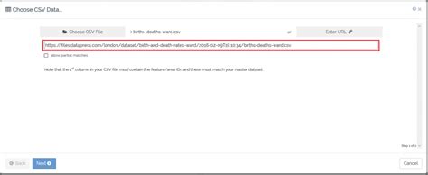 Csv Data From Ckan Open Source Data Portal Dashboard Builder Agol Help