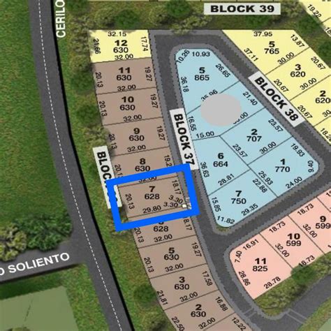 Cerilo Nuvali By Ayala Land Premier Phase 4 Block 36 Lot 7 Land