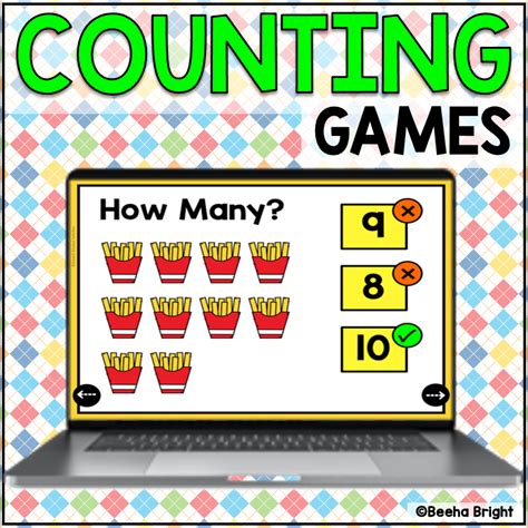 Last Week Of School Activities Counting Numbers 1 10 Powerpoint Game Made By Teachers