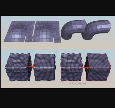 Blender插件 Volume Preserving Smoothing 2 7 保持体积平滑网格插件 建模拓扑优化工具 Blender布的