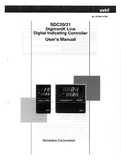 Digital Indicating Controller Pdf