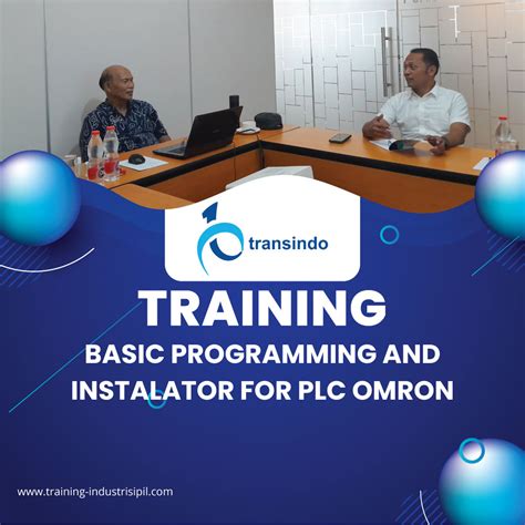 training basic programming and instalator for plc omron training