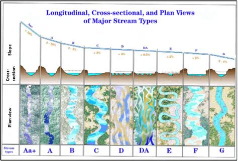 Broad Level Stream Classification Delineation Showing Longitudinal Download Scientific Diagram
