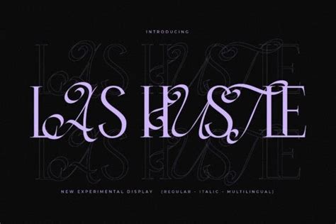 Las Hustle Font Free Font