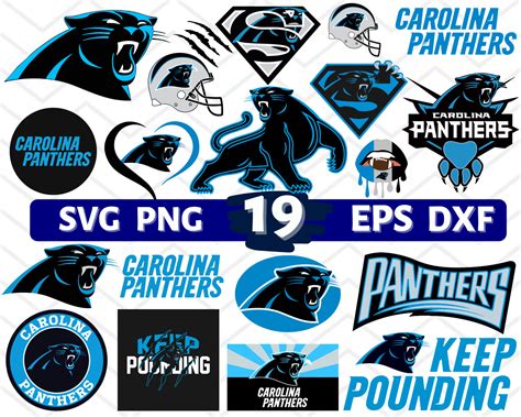 Carolina Panthers Svg Carolina Panthers Logo Carolina Panthers
