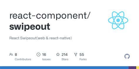Github React Component Swipeout React Swipeout Web React Native