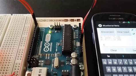 arduino accensione led via bluetooth youtube