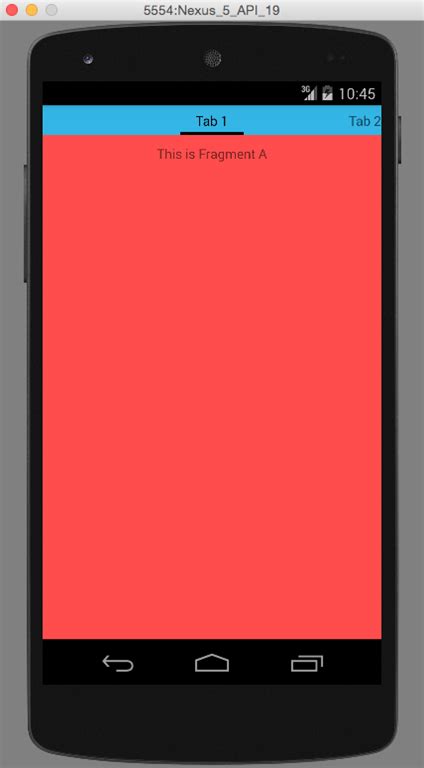 Android Viewpager Or Scrolling Tab