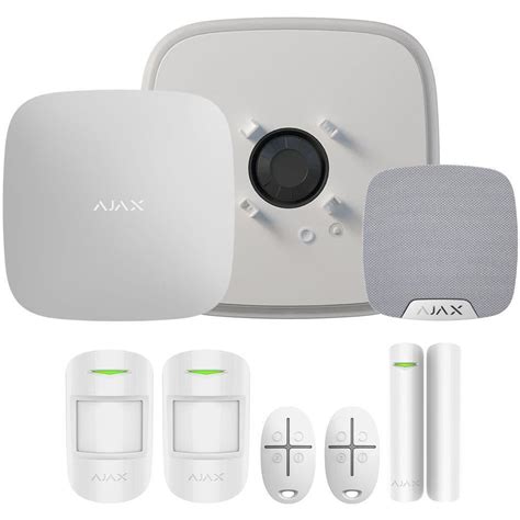 Ajax Hub Plus Kit 1 With Key Fobs And StreetSiren DD