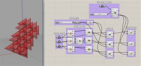 How To Populate A Triangular Grid With An Object Grasshopper Grid