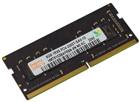Оперативная память для ноутбука DDR4-3200 8GB PC4-25600 Hynix ...