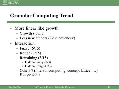 Ppt A Ten Year Review Of Granular Computing Powerpoint Presentation