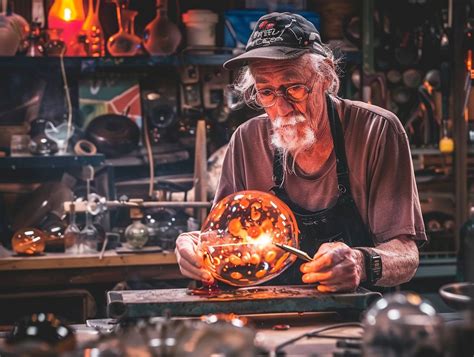 Explore Experimental Techniques In Glass Art Umbrella Arts