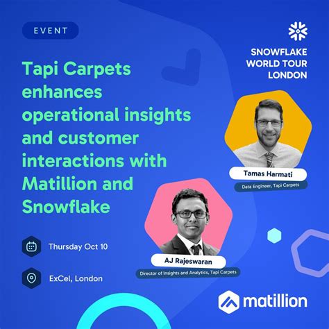 Olga Khmelnytska On Linkedin Matillion Is Excited To Be A Black Diamond Sponsor At This Years…