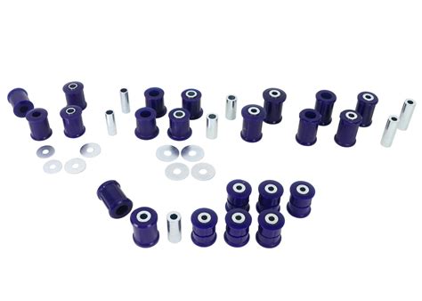 Front And Rear Complete Alignment And Enhancement Bushing Kit Front And Rear Complete Alignment And Enhancement Bushing Kit