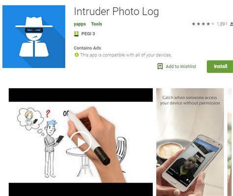 How To Catch Snoopers In The Act By Using Intruder Photo Log • Android Flagship