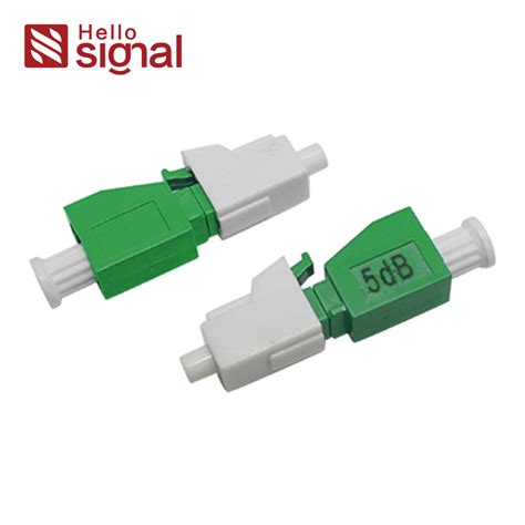LC APC Female To LC APC Male Plug In Fixed Fiber Optical Attenuator1 25dB China Manufacturer