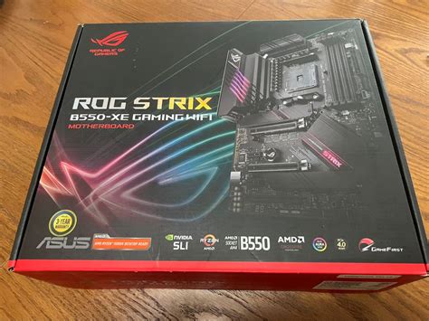 Asus Rog Strix B Xe Gaming Wifi Motherboard B Ryzen Pc Atx Computers Tech Parts