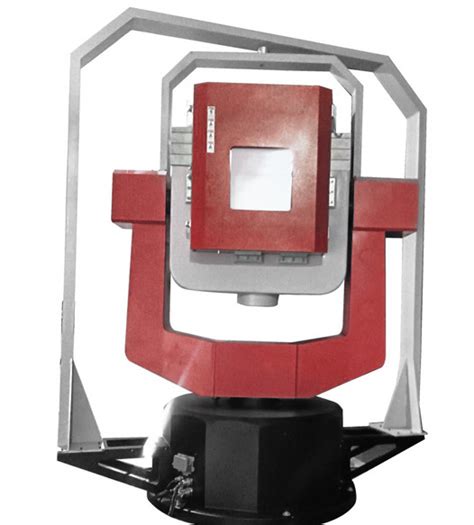 precision three axis test turntable for inertial sensor testing rs 232