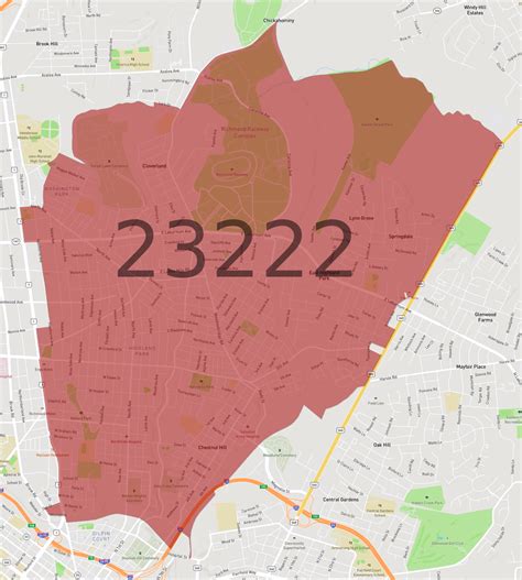 Zip Code 23222