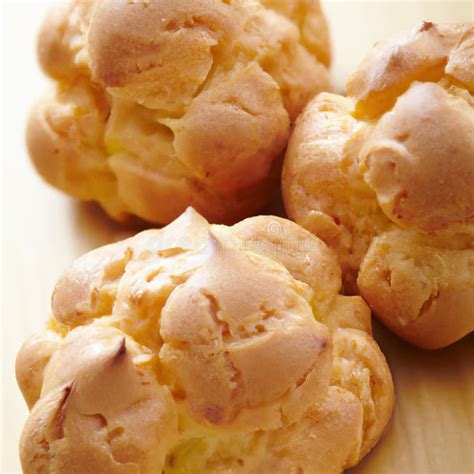 Eclair Is A Traditional French Crispy Dessert With Buttercream Ai