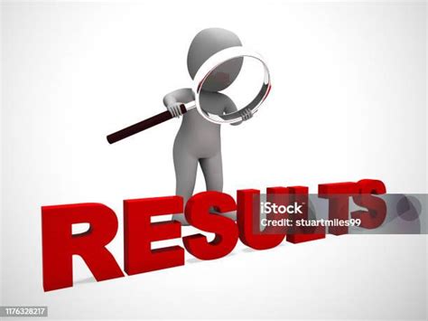 결과 개념 아이콘은 결론 성능 또는 평가를 의미합니다 3d 그림 해결책에 대한 스톡 사진 및 기타 이미지 해결책 개선