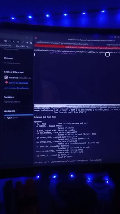 Video Halil Ibrahim Deniz On Linkedin Hacking Python