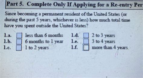 What Should I Put In This Part Of Form I 131 Ruscis