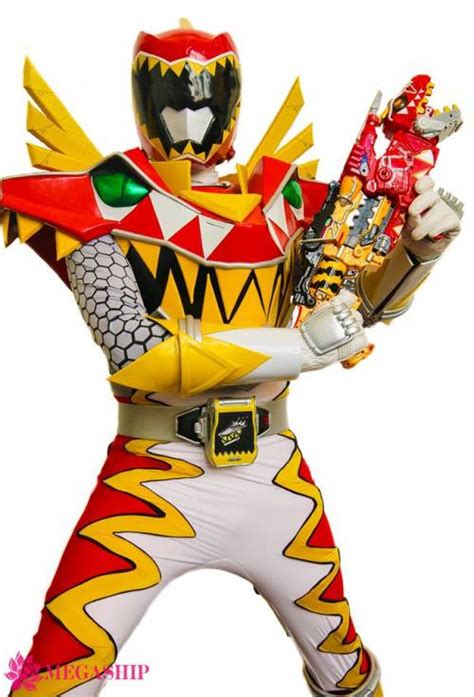 Tokusatsu Cosplay • T Rex Super Charge Red Ranger Kyoryured Carnival