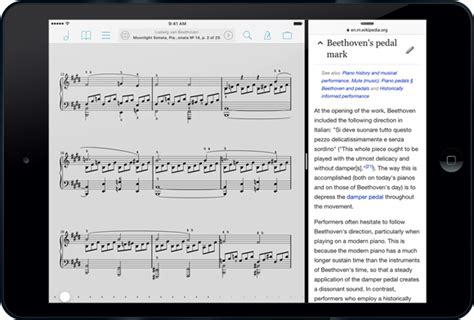 Forscore Ios 9 Multitasking