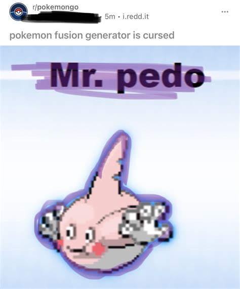 Pokémon Fusion Generator Is ~~cursed~~ Based R Politicalcompassmemes