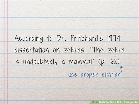 How To Write Teel Paragraphs 9 Steps With Pictures Wikihow