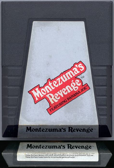 Montezumas Revenge Cover Or Packaging Material Mobygames