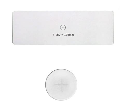 Microscope Stage Calibration Slide Eyepiece Micrometer Microscope Ey Labnique