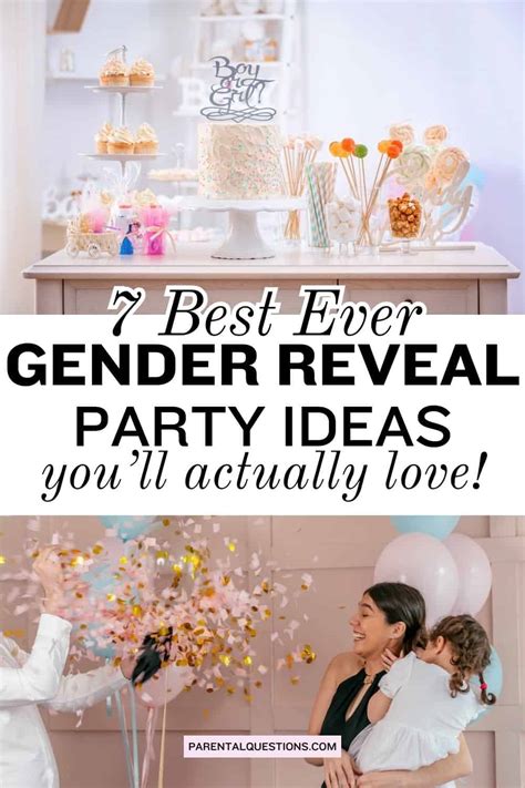 Fun Gender Reveal Ideas