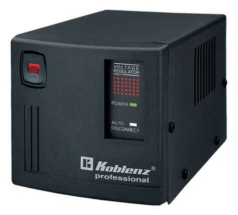 Regulador De Voltaje Koblenz Er 2550 Para Equipos Con 2000w Y 6